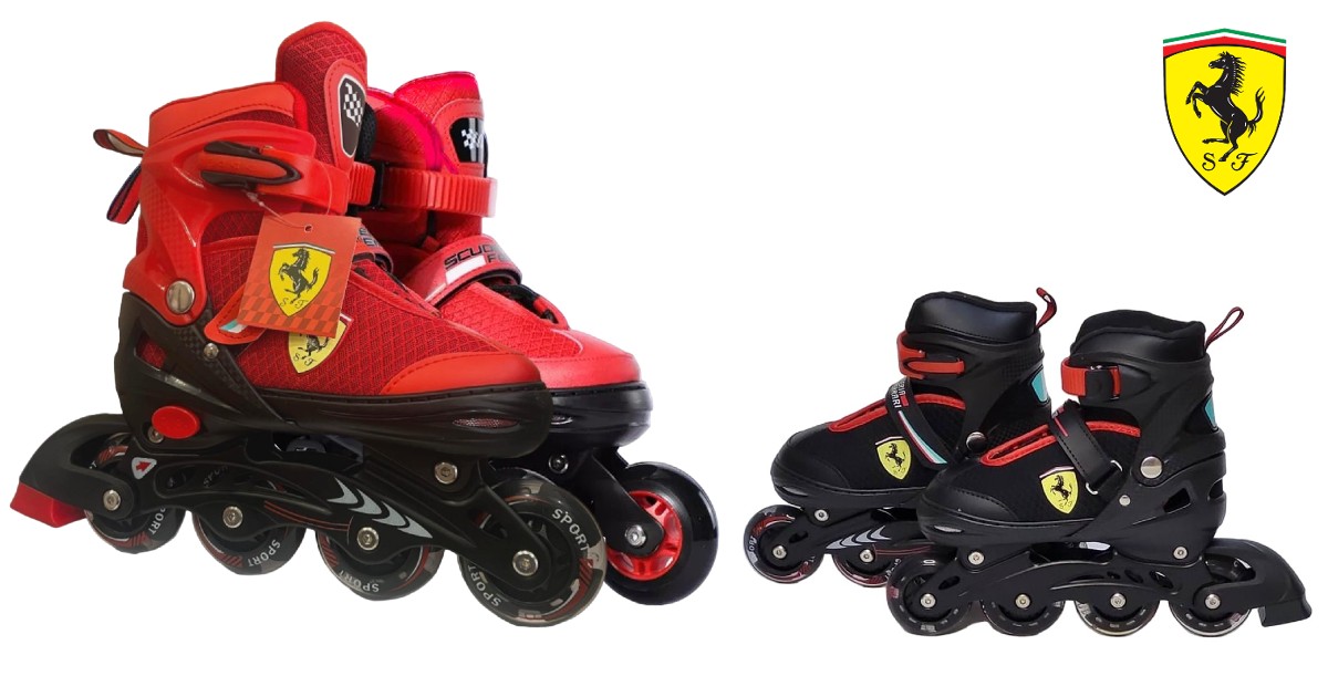 Scuderia Ferrari roller skates for adults and children/rollers ...